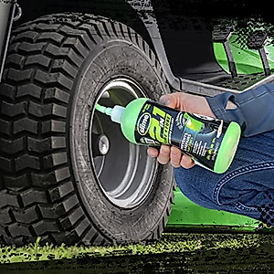 Slime 10194 Tire and Tube Sealant, Puncture Repair, 2-in-1, Prevent and Repair Flat Tires, for ATVs, UTVs, Lawn Mowers, Tractors, Trailers, Eco-Friendly, 32oz bottle