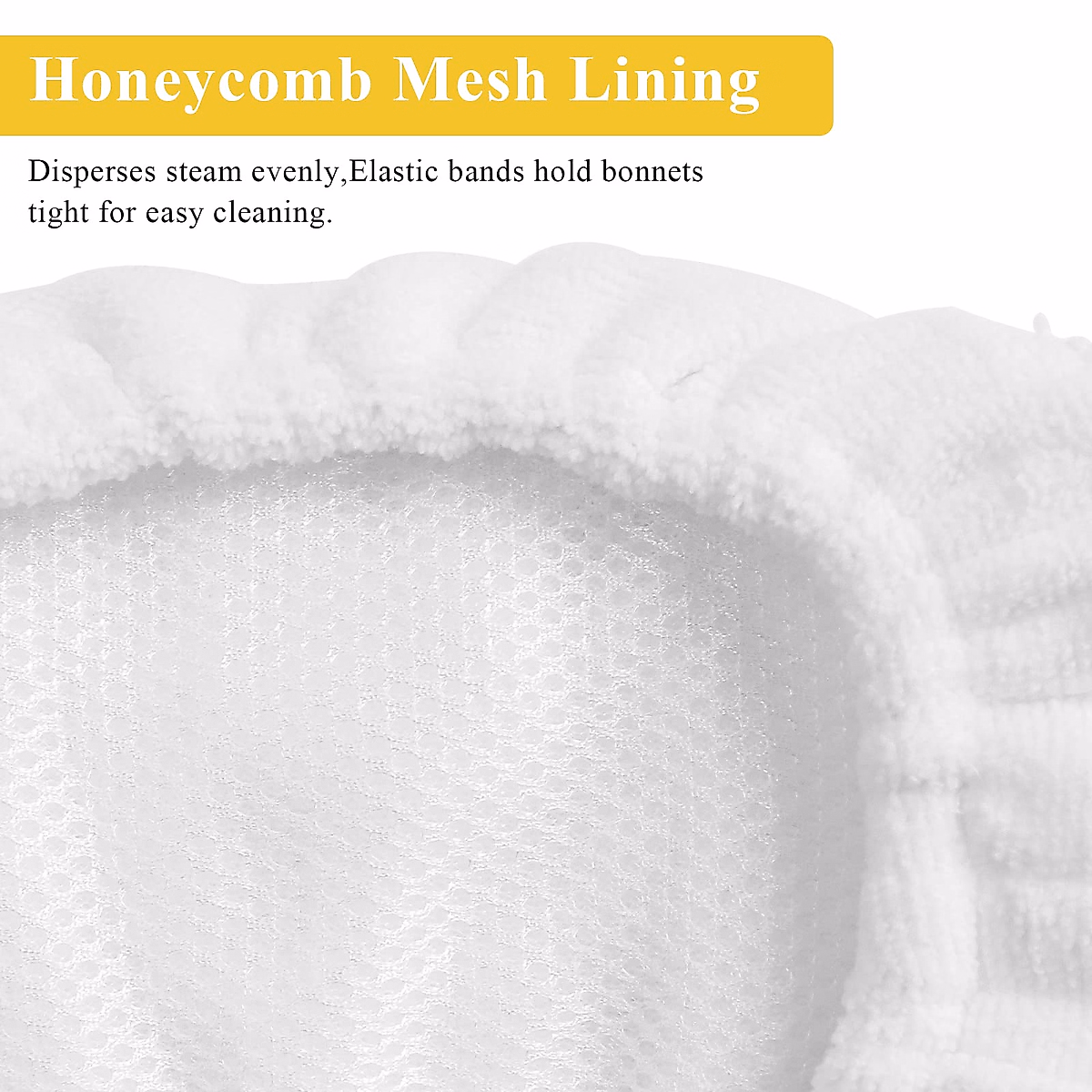 Ximoon Reusable Mop Pads Replacement Washable Mop Head for Oreck Steamer Mop - 6 Pack