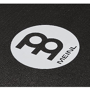 Meinl Percussion Knee Tap with Tambourine Jingles for Cajon Players, Includes Adjustable Strap — NOT Made in China — Play with Your Hands, Hollow Hardwood Body, 2-Year Warranty, Black (KP-JT-BK)