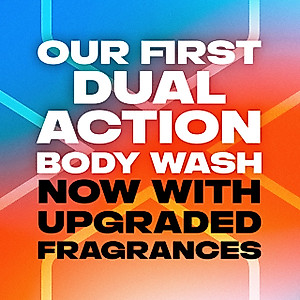Axe Body Wash Charge & Hydrate Sports Blast Energizing Citrus Scent Men's Body Wash, 100 percent Recycled Bottle 16 oz 4 Count