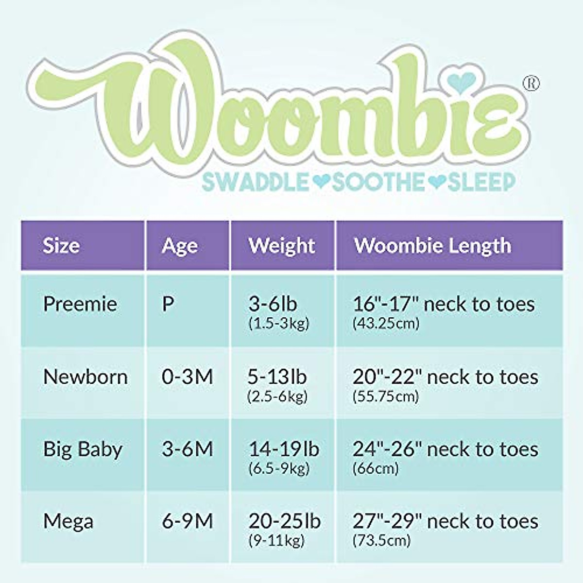 Woombie Air Nursery Swaddling Blanket - for Babies Up to 6 Months - Vented (Freebird, 14-19 lbs)