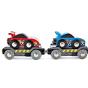 Hape Race Car Transporter, L: 11, W: 2, H: 1.5 inch