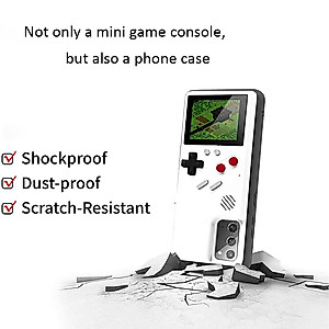 Handheld Game Console Case for Galaxy S20 FE, Gaming Case for Samsung S20 FE, Retro Video Game Case for S20FE with Playable Games