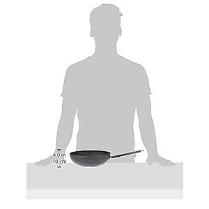 THE ROCK™ by Starfrit® 7.08" Personal Wok Pan with Stainless Steel Wire Handle