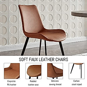 ZckyCine Modern mid-Century Dining Table Dining Room Table and Chairs for 4 Rectangular Wooden Dining Table Extendable Dining Table Space-Saving Multifunctional Dining Table