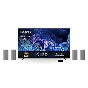 Sony TV XR77A80K with HTA9