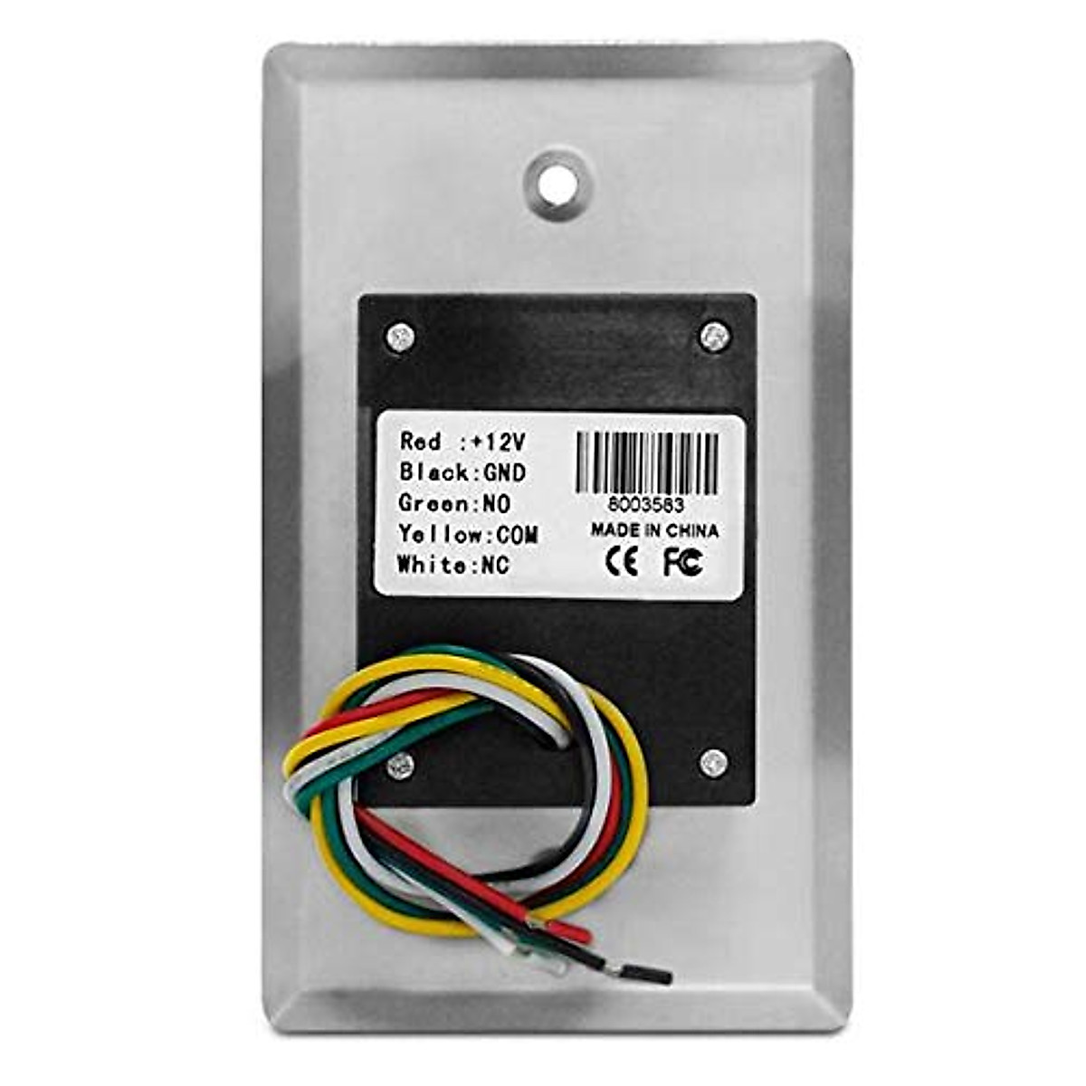 LBS Touchless No Touch Door Infrared Sensor Exit Button Switch for Access Control Systems Gates and Garage Openers