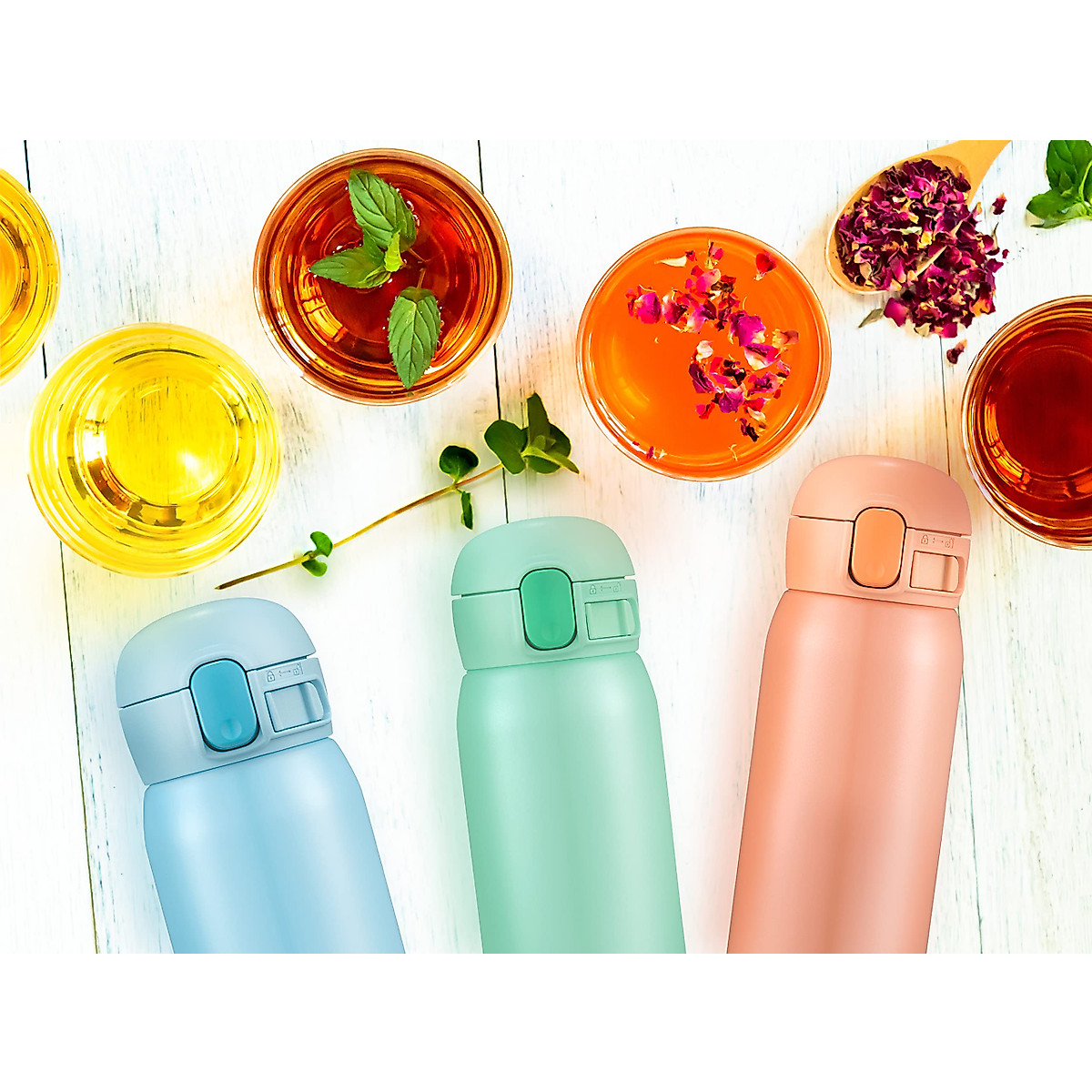 Zojirushi SM-WR48EDP Stainless Mug, 1 Count (Pack of 1), Cantaloup