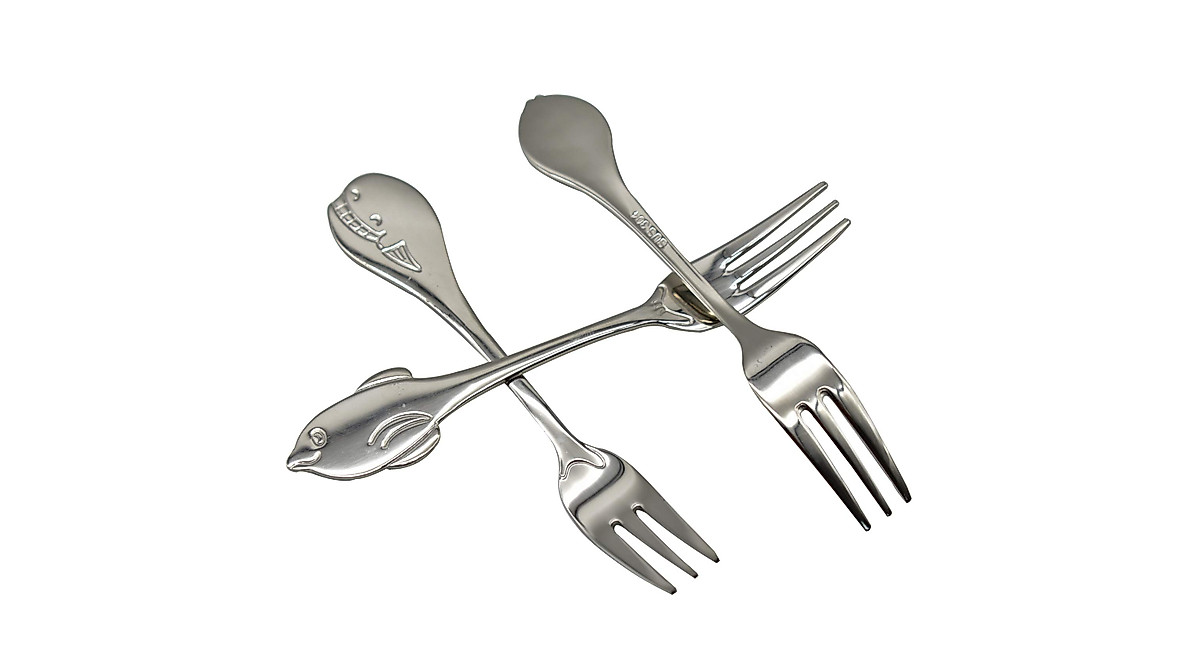 Maydahui 6PCS Fish Shape Spoons & Forks for Kitchen