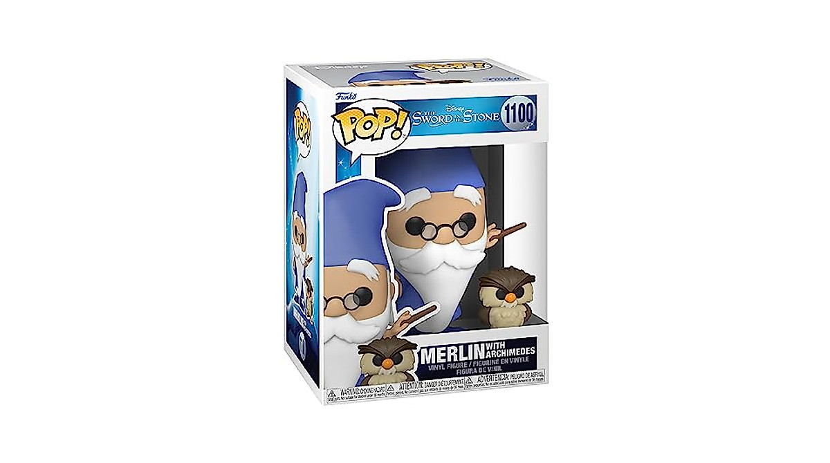 Merlin with Archimedes Funko POP | Disney Collectible