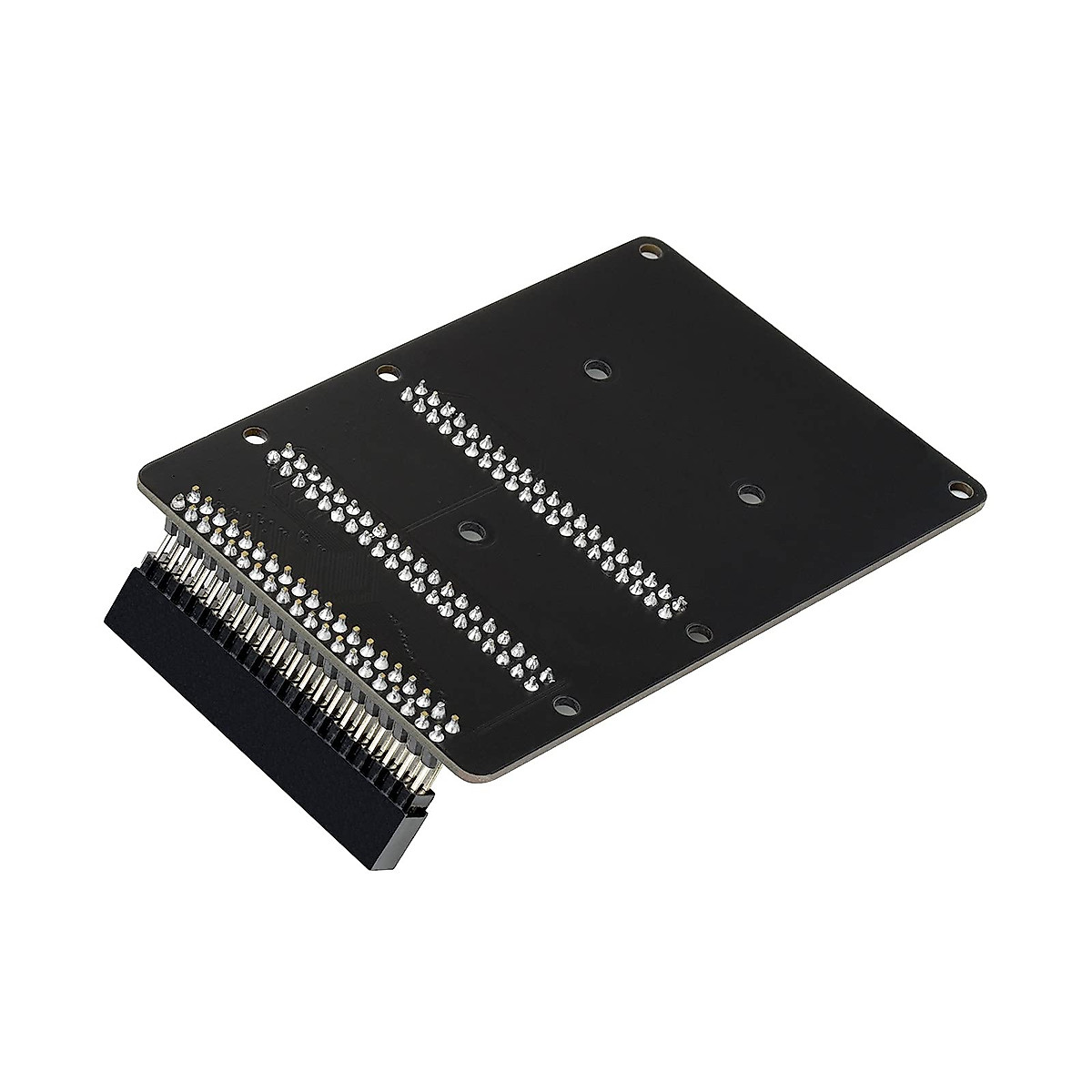 Waveshare Raspberry Pi 400 GPIO Header Adapter Header Expansion 2X 40PIN Header Leaning Version Designed for Raspberry Pi 400
