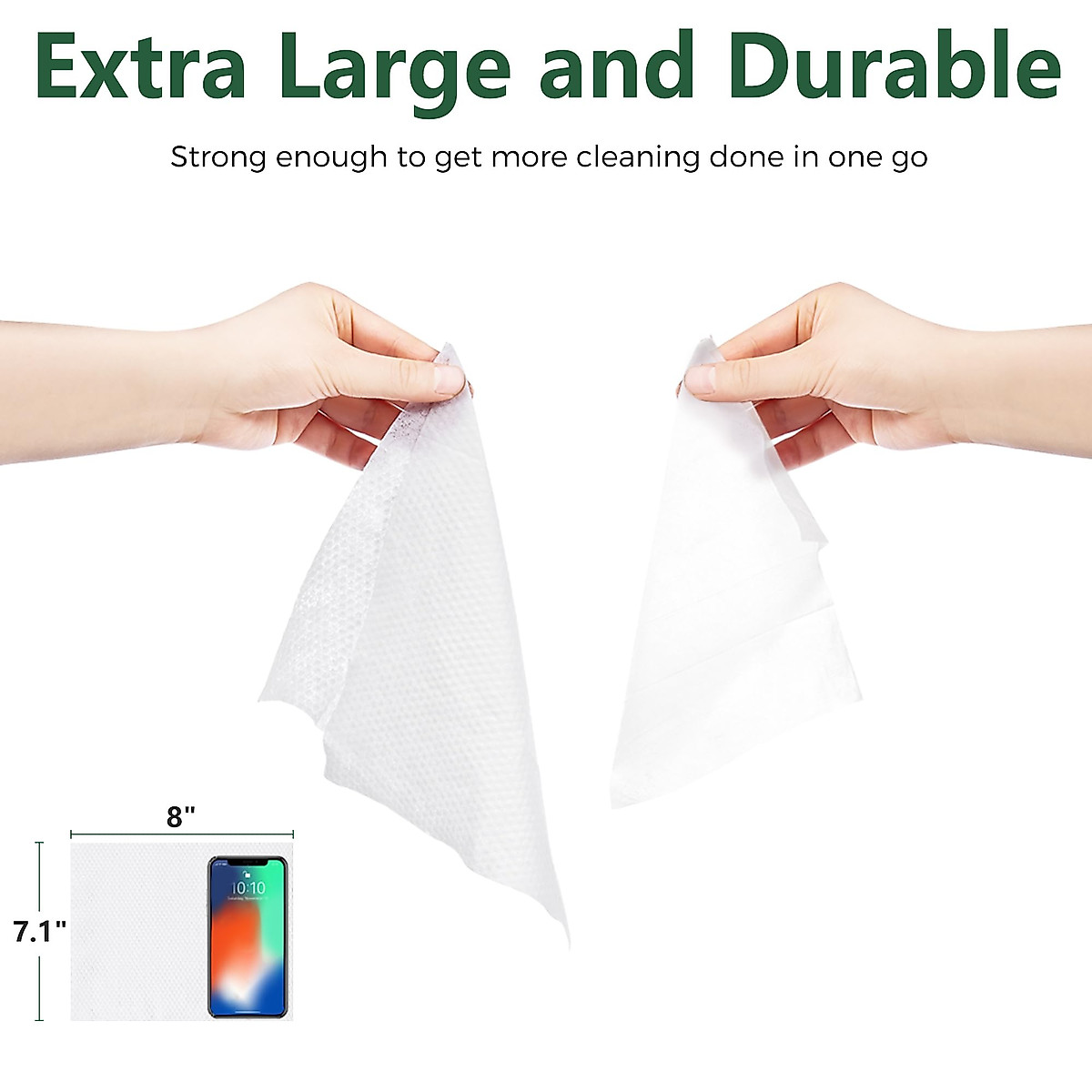 BESTLE Dog Wipes, 100 Count Pet Grooming Wipes, Conditioning Shine Coat, Cleaning and Deodorizing, Pet Wipes for Dogs & Cats, for Sensitive Skin (Aloe Vera)