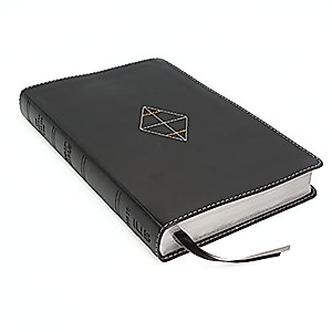 NASB, Thinline Bible, Leathersoft, Black, Red Letter, 2020 Text, Comfort Print