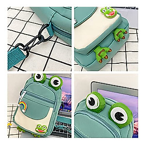 Crossbody Bags for Women Cute Cell Phone Purse Tote Bag Hobo Bag Small Frog Bag Satchel Bag Cow Shoulder Bag Handbag 2023
