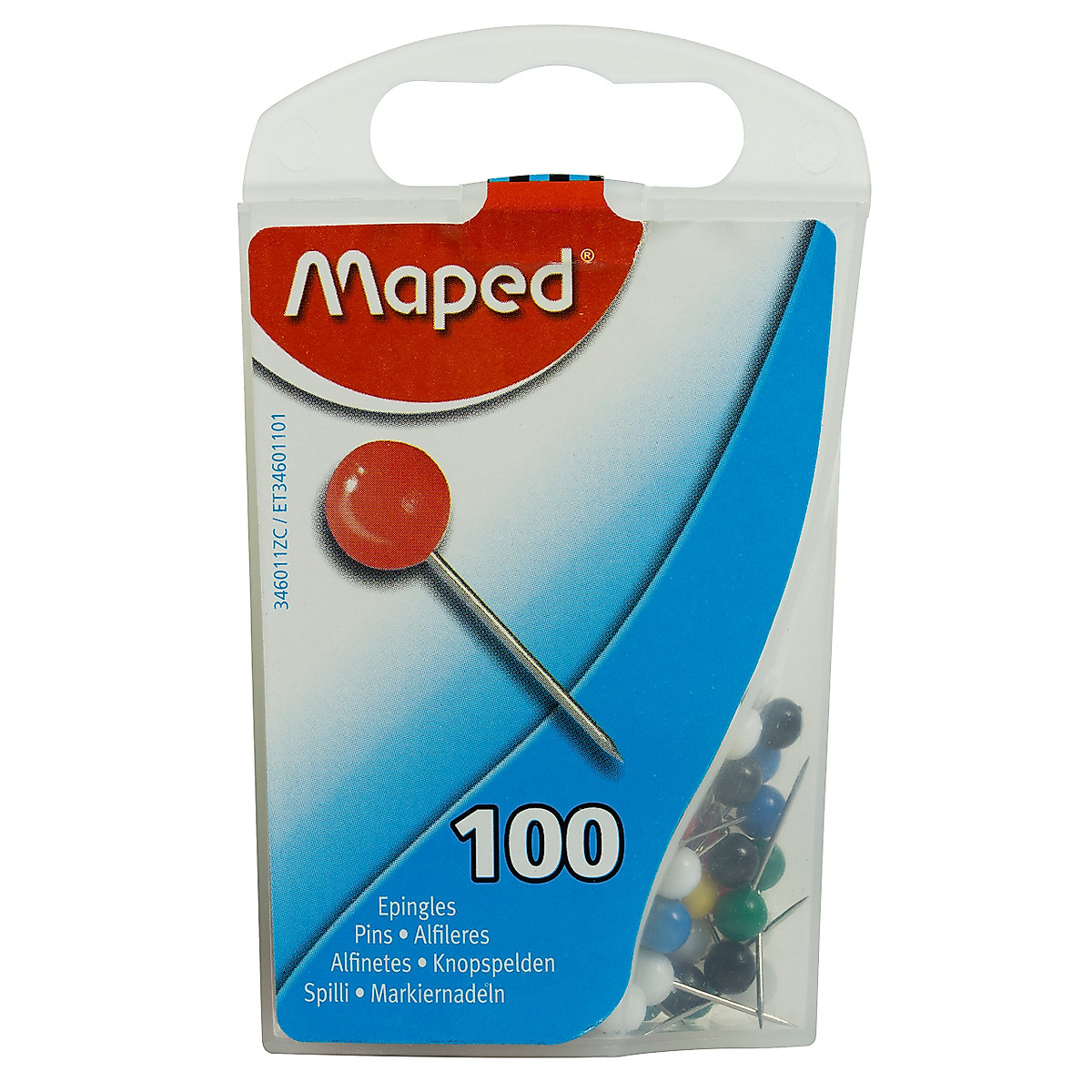 Craig Frames Wayfarer, Executive United States Push Pin Travel Map