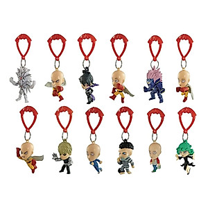 Toptoys2u Bargain Bundles One Punch Man Anime Manga Blind Bag Key Ring Backpack Hanger 10 Pack