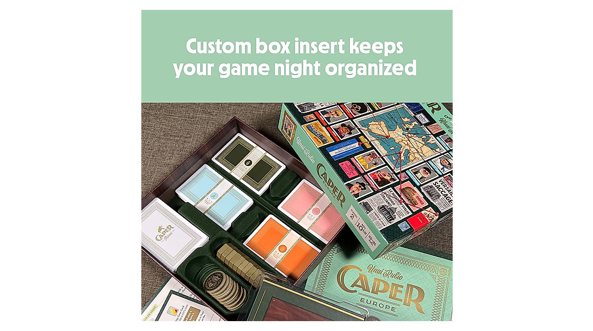Keymaster Caper Europe: Strategic 2-Player Heist Game