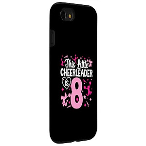 iPhone SE (2020) / 7 / 8 8th Birthday Cheerleading Girl Eight Year Old Cheerleader Case
