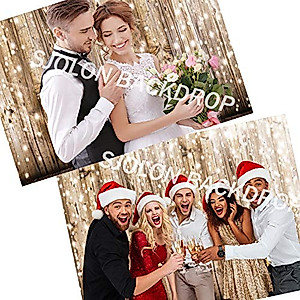 SJOLOON 10x10FT Rustic Wood Vinyl Photography Backdrop Nostalgia Wood Floor Photo Backdrop Baby Newborn Photo Studio Props JLT10359