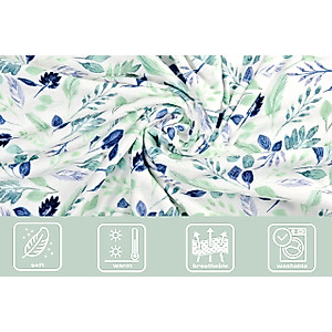 Terriboo Minky Baby Bed Blanket Newborn Mink Blanket Double Layer with Dotted Backing (Animal)