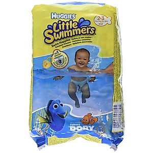 Huggies Little Swimmers Disposable Swim Diapers, X-Small (7lb-18lb.), 12-Count