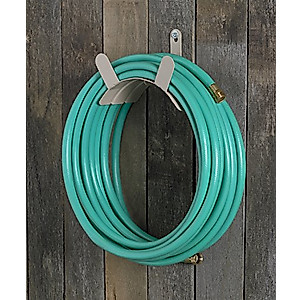 Liberty Garden Products 125-Feet of 5/8-Inch Tan Liberty 691-2 Basic Wall Mount Garden Hose Butler-Holds 125-F
