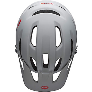 BELL 4Forty Mips Adult Mountain Bike Helmet - Matte Dark Gray/Crimson (2023), Small (52-56 cm)