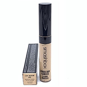 Smashbox Studio Skin Flawless 24 Hr Concealer Light Medium Cool 0.27 Ounce, clear
