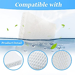 getalong HFT600 Humidifier Filter T Compatible for Honeywell HEV620 & HEV615 Series,Part HFT600T HFT600PDQ,6 Pack