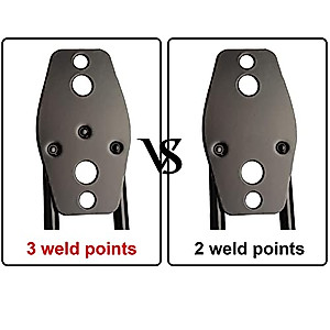 NETWAL Garage Hooks 10 Pack Storage Organization, Heavy Duty Wall Mount Steel Hook for Organizer Power Tools, Ladders,Bicycles,Garden Black