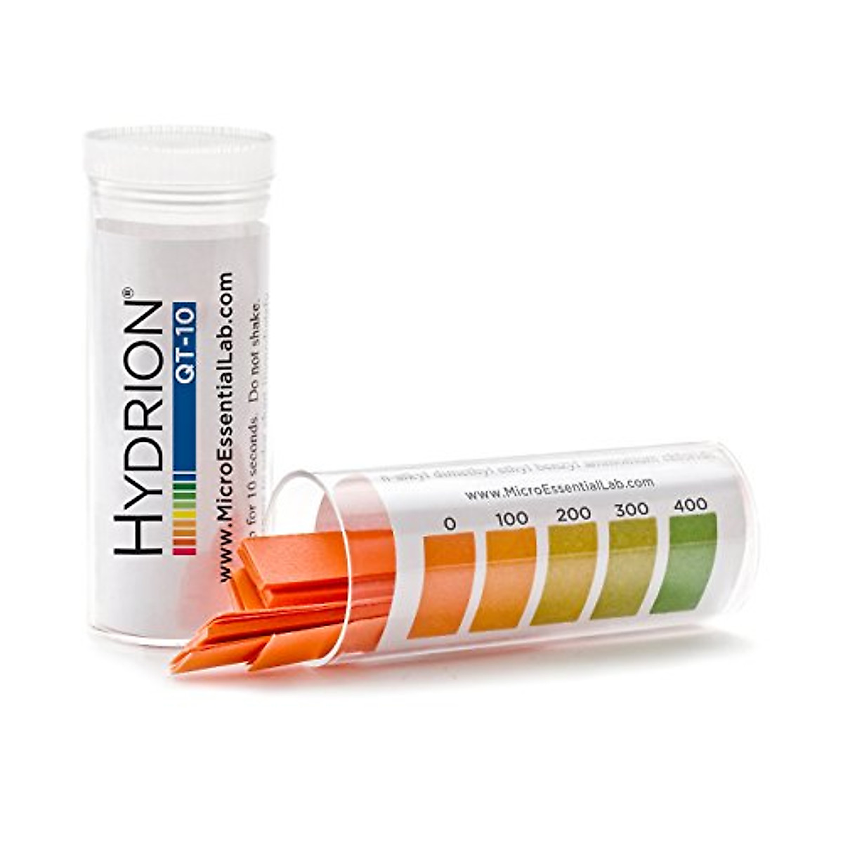 Pro Hydrion QT-10 Test Strips QT-10V 100 Strips per Vial (not rolls)