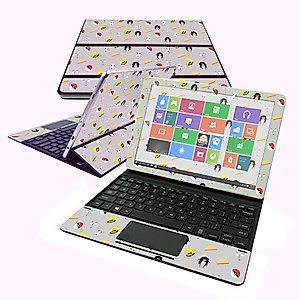 MightySkins Skin Compatible with Samsung Galaxy Book 10.6" - Anime Fan | Protective, Durable, and Unique Vinyl Decal wrap Cover | Easy to Apply, Remove, and Change Styles | Made in The USA