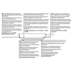 WMF Frying pan Coated Ø 24cm PermaDur Premium Made in Germany Plastic Handle with Flame retardants cast Aluminium PermaDur Suitable for Induction Hand wash