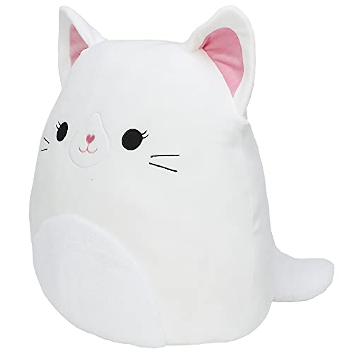 Squishmallows 16-Inch Fluffy White Cat - Add Kelsey to Your Squad, Ultrasoft Stuffed Animal Large Plush Toy, Official Kellytoy Plush - Amazon Exclusive
