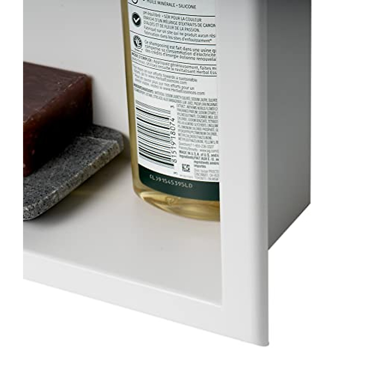 ALFI brand ABNC1616-W Shower Niche, 16"L x 16"W x 4"H, Matte White