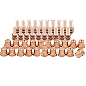 ICE-50C Plasma Cutting Torch Electrode 192047 Nozzle/Tip 192051 for Miller Consumables Kit 40pcs