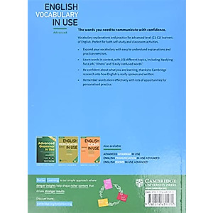 English Vocabulary in Use: Advanced Book with Answers: Vocabulary Reference and Practice