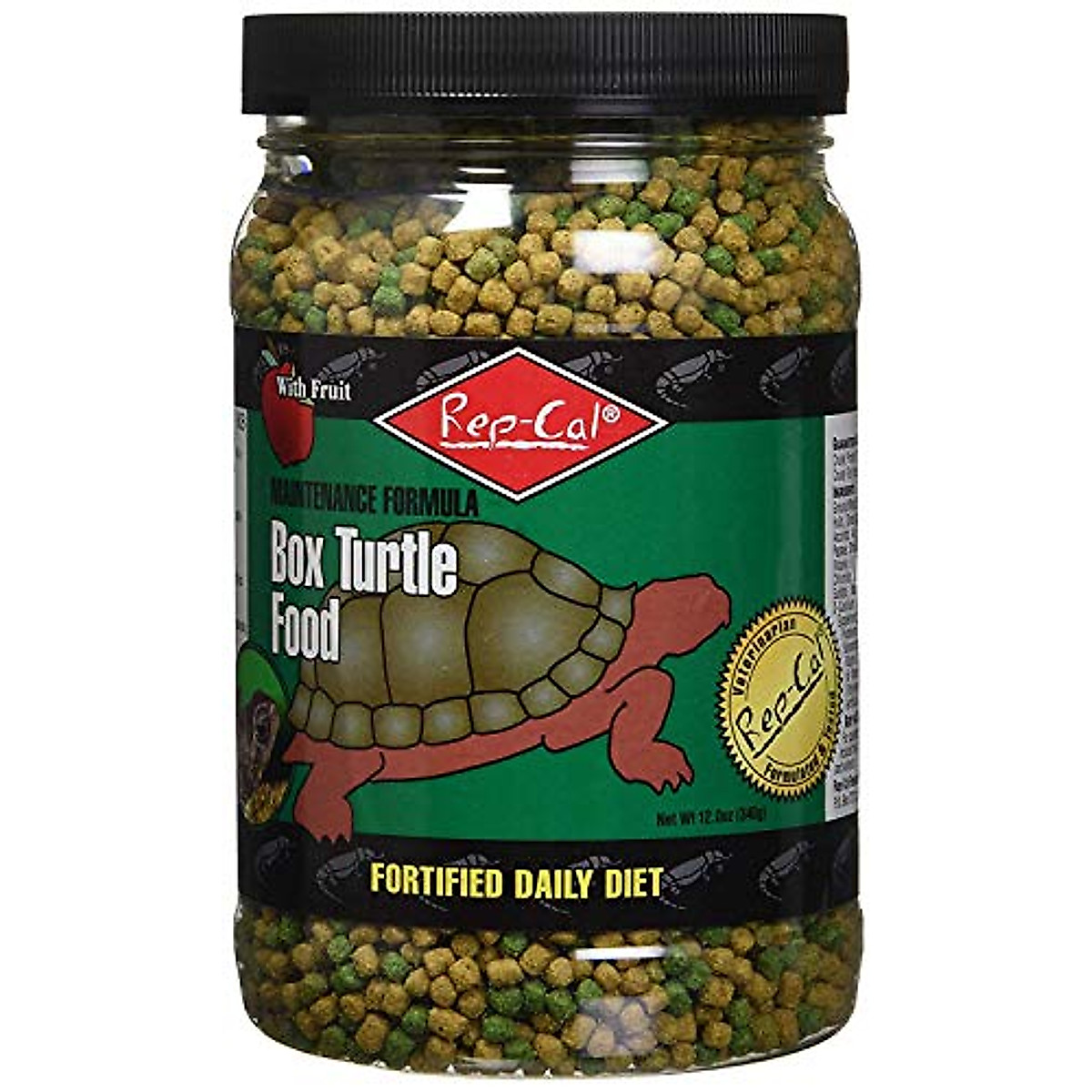 Rep-Cal Maintenance Formula Box Turtle Food Fruit(2 pck / 12 oz each
