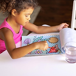 Melissa & Doug My First Paint With Water Art Pad - Cheerleaders, Flowers, Fairies, and More (24 Pages)