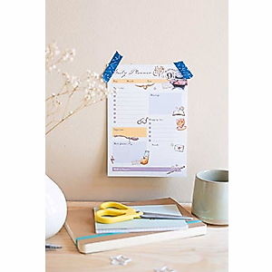 Grupo Erik Harry Potter Weekly Planner A5 - Desk Calendar - Family Calendar - 54 Tear Off Pages - Desk Planner - Organiser Planner - Harry Potter Gifts - Harry Potter Merchandise