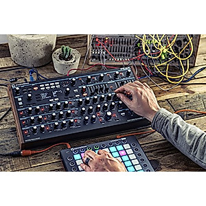 Novation Peak 8-Voice Desktop Polyphonic Synthesiser with 2 LFOs per voice, 16-slot modulation matrix, 3 analogue distortion points, and digital effects