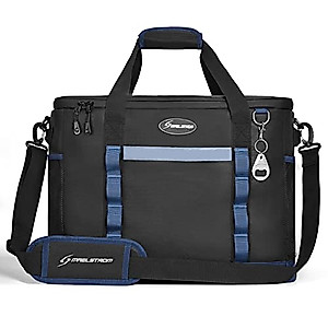 Maelstrom ICY Hollow Cooler Bag,75 Cans Collapsible Soft Sided Cooler,Extra Large Insulated Leakproof Lunch Cooler Bag,Portable for Grocery Shopping,Camping,Tailgating and Road Trips, G: 75 Can Black