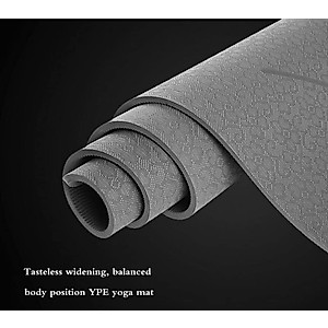 Workout Mat For Home Ergonomic 3D Non Slip Design Widening Thickening Long Multiple Colors To Choose From Yoga Mat For Men Women With Carrying Strap /929