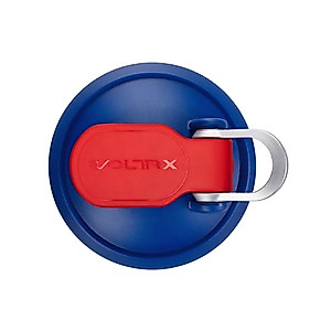 VOLTRX Electric Shaker Bottle - VortexBoost Portable USB C Rechargeable Protein Shake Mixer, Shaker Cups for Protein Shakes and Meal Replacement Shakes, BPA Free, Waterproof, Colored Light Base, 24 oz