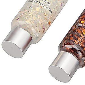 Glitter Body Gel, Glitter Set with Glitter Body Gel Stick for Party