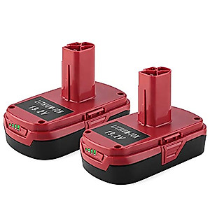 Energup 2Pack 3.5Ah Replacement Craftsman 19.2Volt Battery Lithium for Craftsman C3 XCP Craftsman 19.2V Battery 130279005 1323903 130211004 11045 315.115410 315.11485 for 19.2V Craftsman Battery