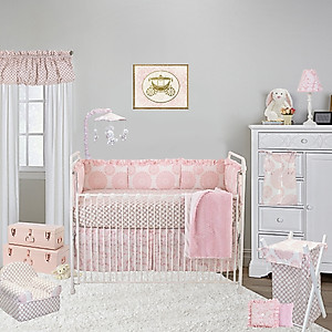 Cotton Tale Designs Diaper Stacker, Sweet & Simple Pink