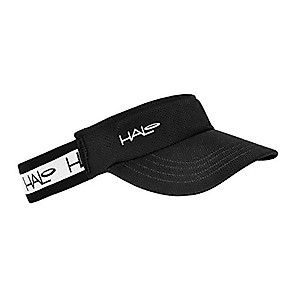 Halo Headband womens Visor Halo Headband, Black, Large-X-Large US