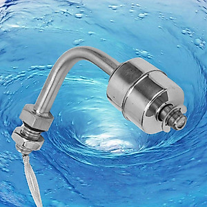 Switch Stainless Steel Liquid Level Sensor, 75mm Water Level Sensor for Pool Can