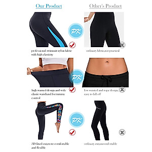 SCODI Swim Pants for Women Swimming Pants Swim Leggings Surf Leggings UV Protection Swimsuit Pants Compression Tights